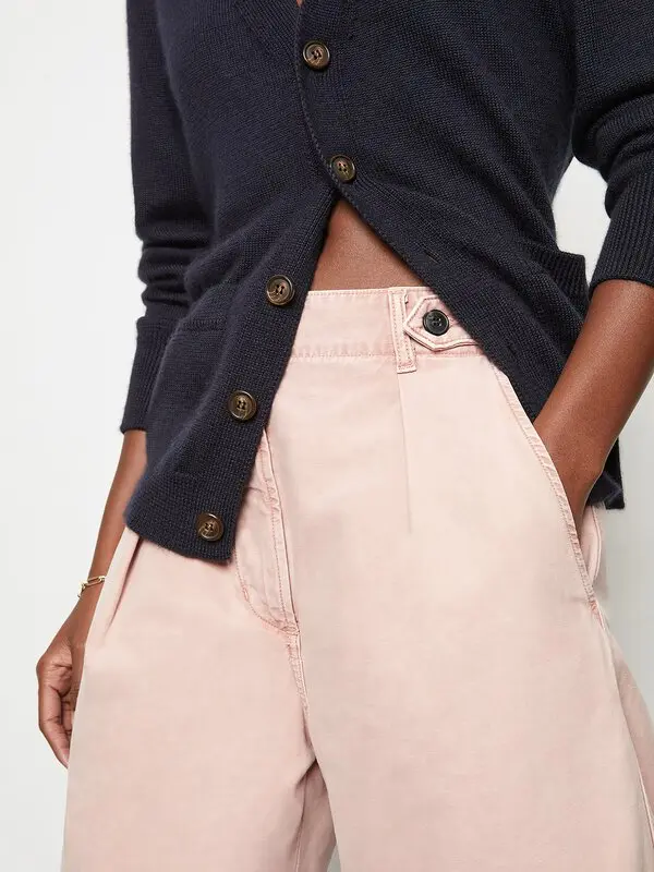 Citizens of Humanity Pant Women 27 Payton Olive Wide Leg Cropped