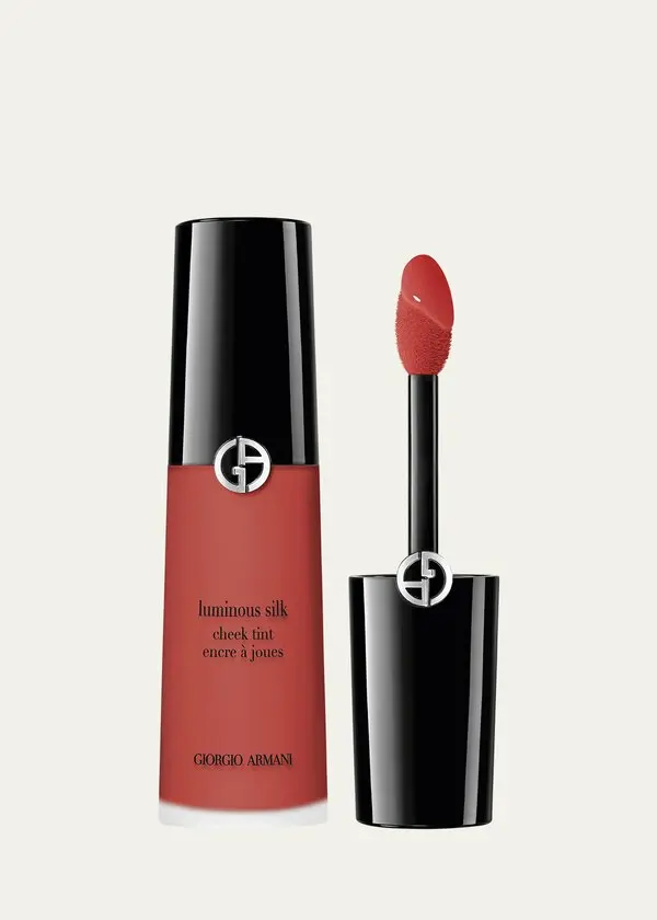 GIORGIO ARMANI BEAUTY Luminous Silk Liquid Blush Cheek Tint - 41 Flaming Red