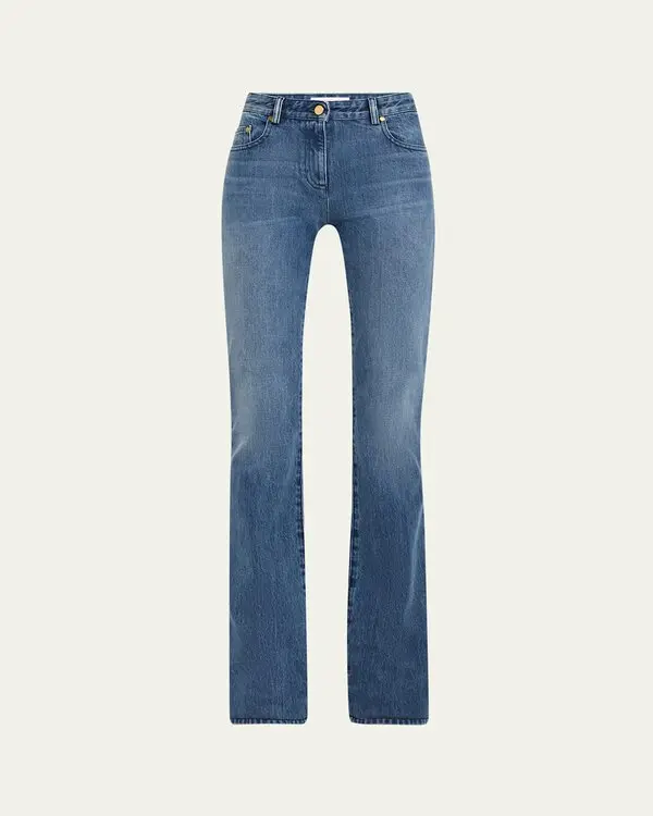 Michael Kors Slim Stovepipe Jeans - Indigo