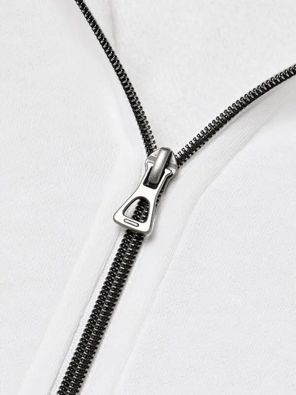 JAMES PERSE French Cotton-terry Hoodie - White