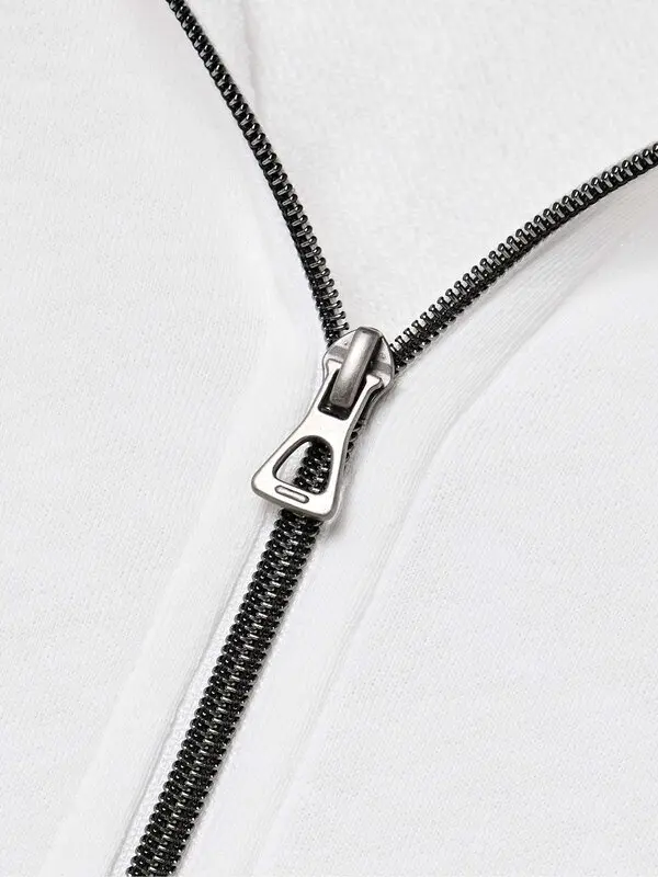 JAMES PERSE French Cotton-terry Hoodie - White