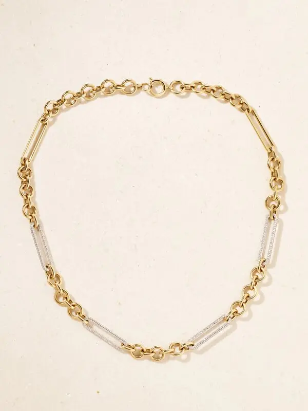 FOUNDRAE 18-karat Diamond Necklace