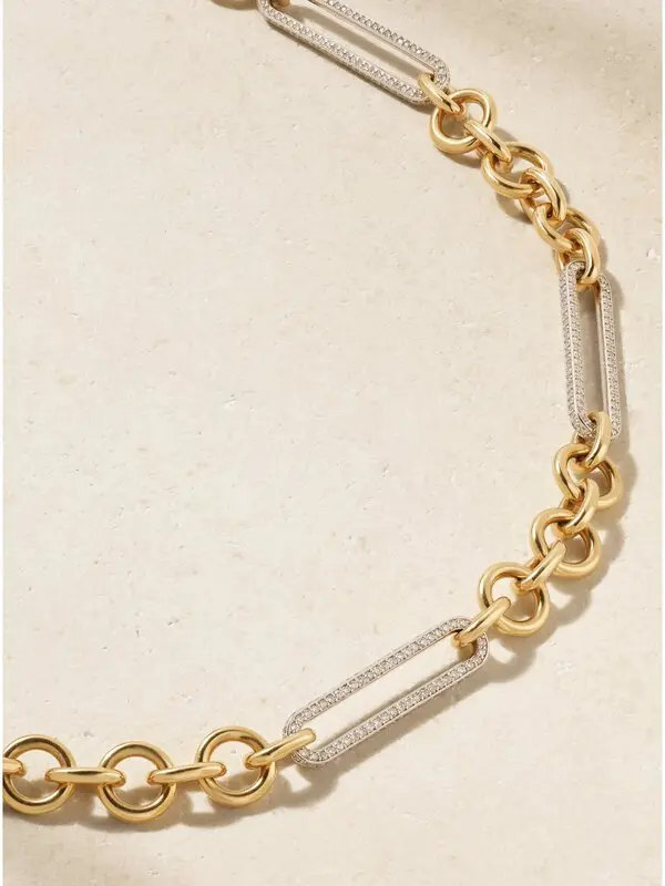 FOUNDRAE 18-karat Diamond Necklace