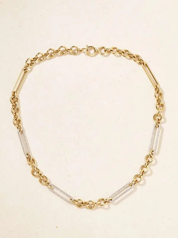 FOUNDRAE 18-karat Diamond Necklace