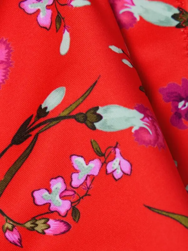 Erdem Floral Print High-waisted Bikini Briefs
