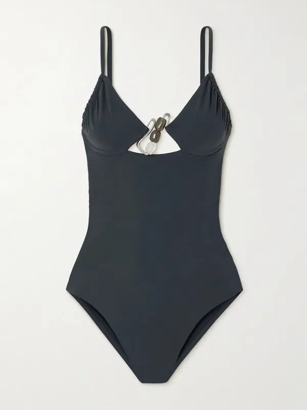 Christopher Esber Nebula Embellished Swimsuit