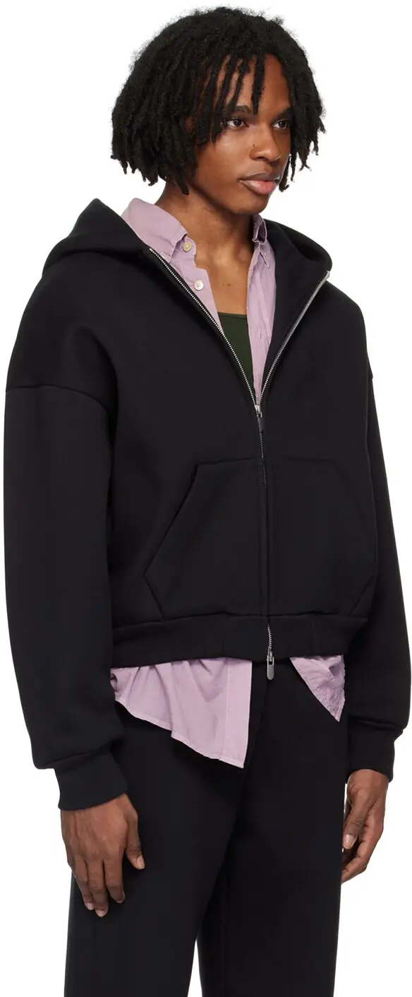 Seventh Black V2 Zipped Hoodie In Night - 36% Off | Editorialist