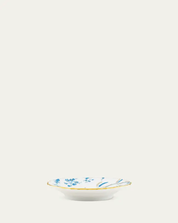 GINORI 1735 Oro Di Doccia Tea Saucer, Turchese