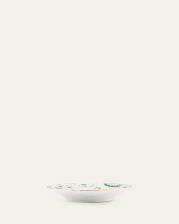 GINORI 1735 Oro Di Doccia Flat Plate, Giada