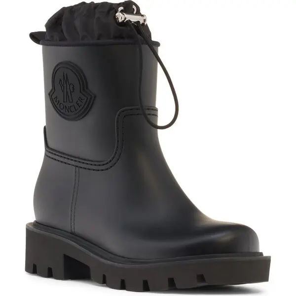 Moncler Kickstream Rain Boots - Black