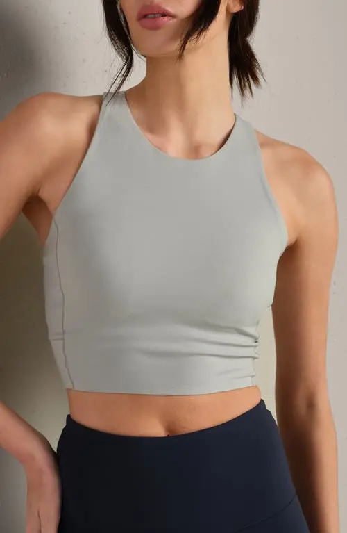 RHONE Revive Longline Bra - Sage Gray