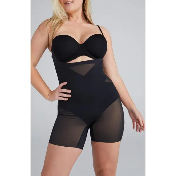 HONEYLOVE Open Bust Bodysuit - Runway