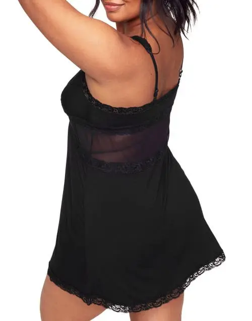 ADORE ME Primrosa Slip - Black