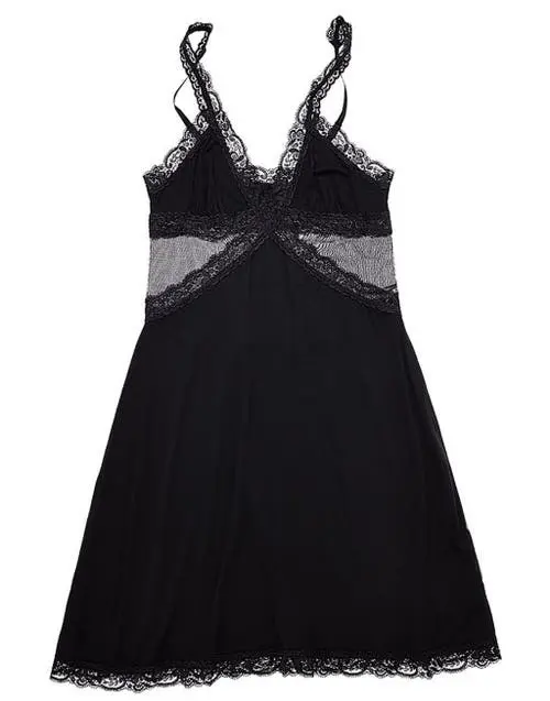 ADORE ME Primrosa Slip - Black