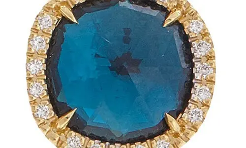 Marco Bicego London Blue Topaz & Diamond Drop Earrings