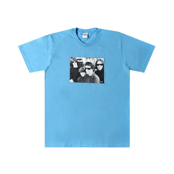 Supreme The Velvet Underground Tee 'light Slate - Blue