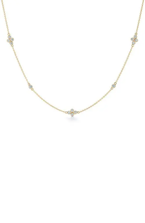 Kwiat Diamond Station String Necklace - Yellow