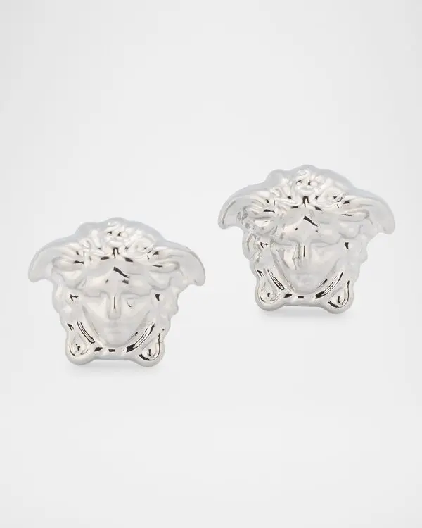 Versace Medusa Head Earrings - 3j030-palladium