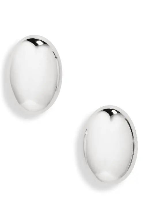 Lié Studio The Luna Stud Earrings - Silver