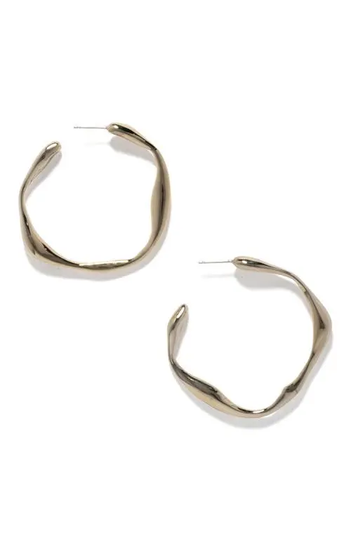 FARIS Onda Hoop Earrings - Gold