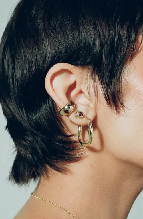 FARIS Onda Hoop Earrings - Gold
