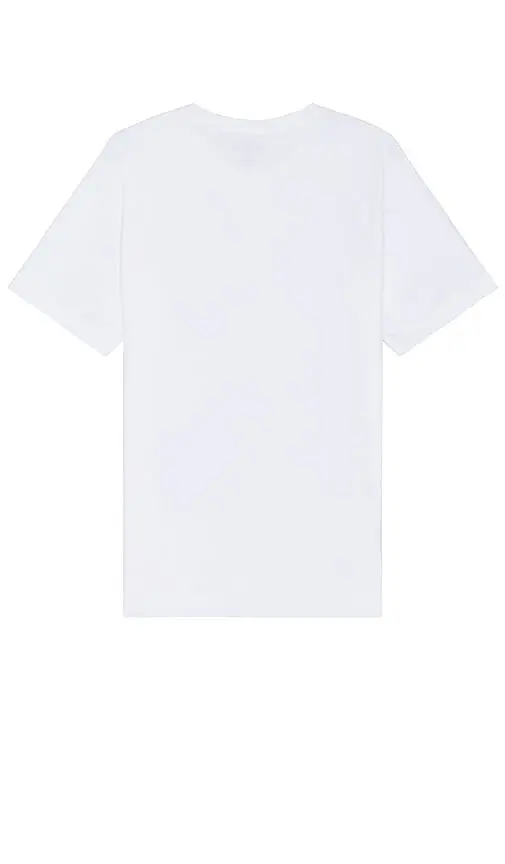 RHONE Reign Short Sleeve Tee In White - Bright White