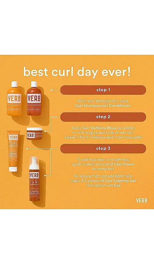 VERB Curl Shampoo 12oz - N,a