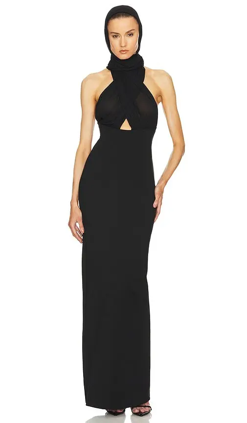 HELSA The Amber Dress - Black