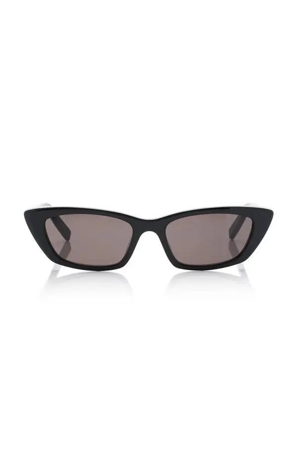 Saint Laurent Cat-eye Acetate Sunglasses - Black