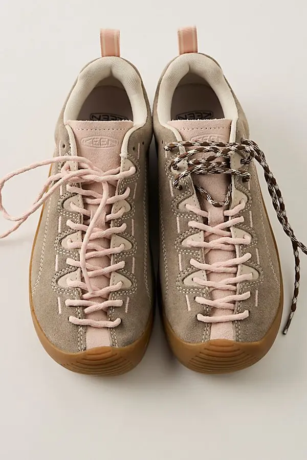 Keen Jasper Suede Sneakers - Brindle/cameo Rose - Fp Exclusive