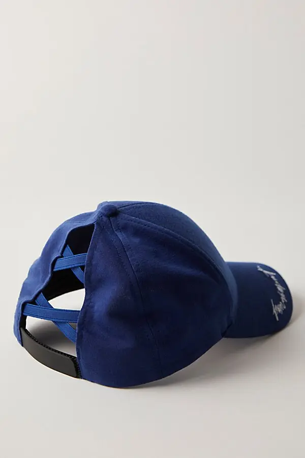 Free People Warm Up Baseball Cap - Cobalt | Editorialist display picture 1