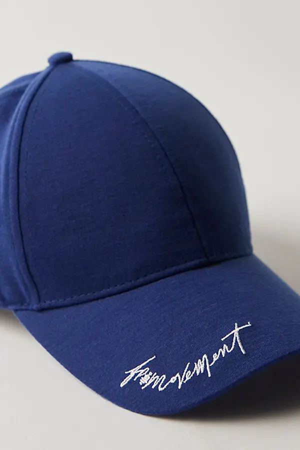 Free People Warm Up Baseball Cap - Cobalt | Editorialist