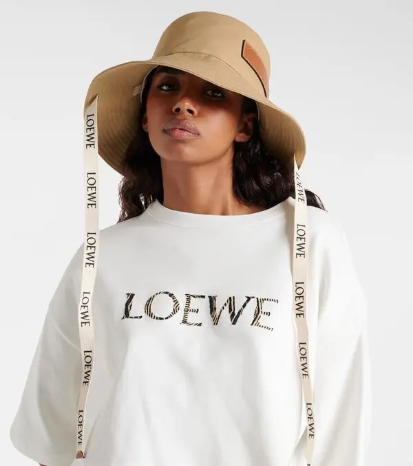 Loewe Logo Bucket Hat