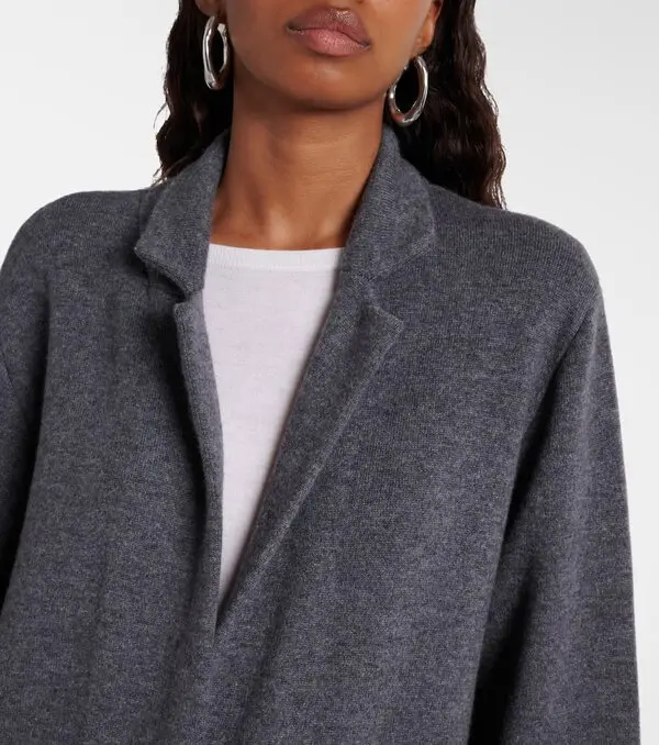 LISA YANG Amie Cashmere Coat - Grey