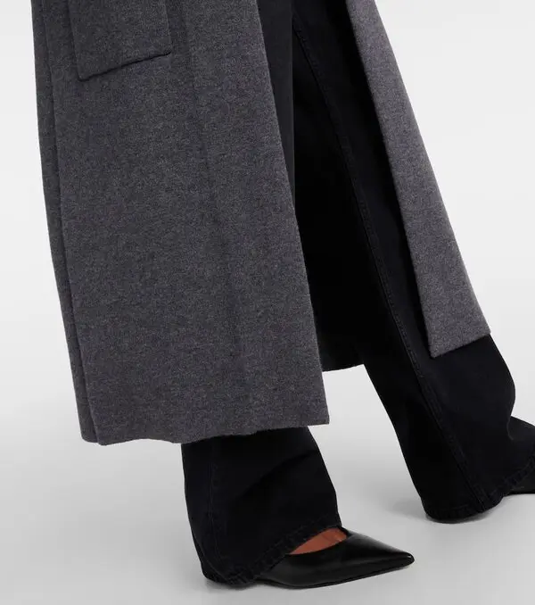 LISA YANG Amie Cashmere Coat - Grey