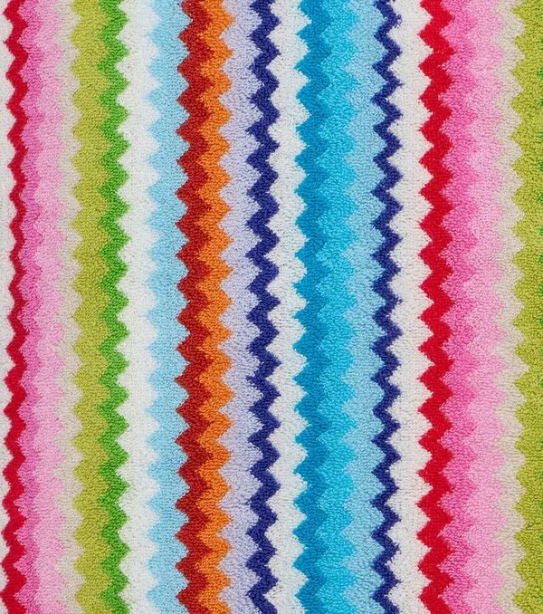 Missoni Riverbero Zigzag Cotton Terry Bathrobe