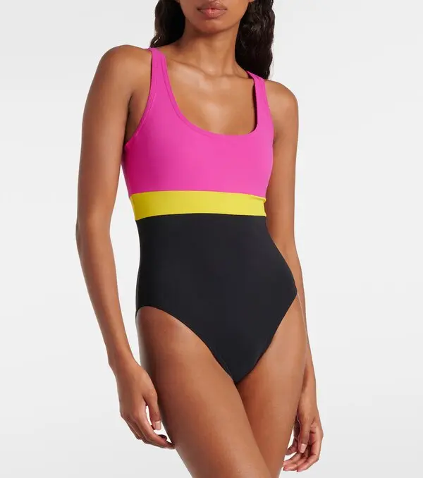 KARLA COLLETTO Colorblocked Underwired Swimsuit