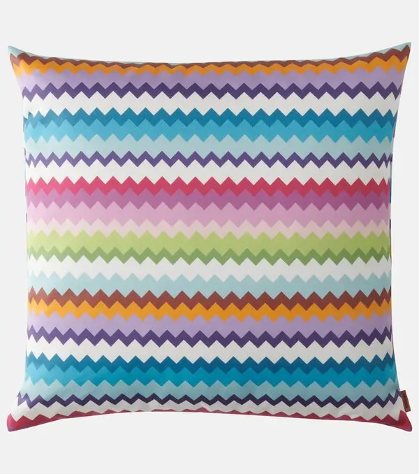 Missoni Riverbero Zigzag Cotton Cushion - Multicoloured