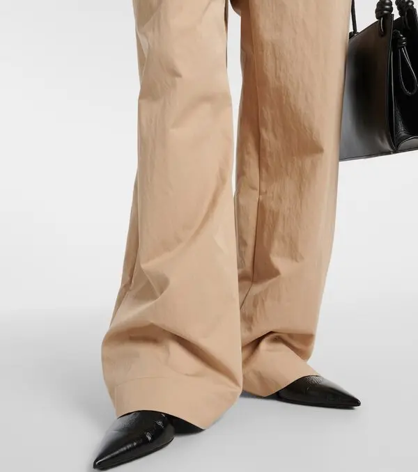 Wardrobe.NYC Drill Chino Wide-leg Pants