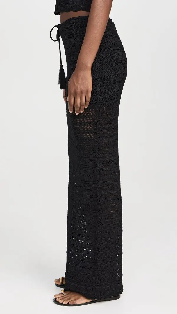 PQ SWIM Crochet Long Skirt