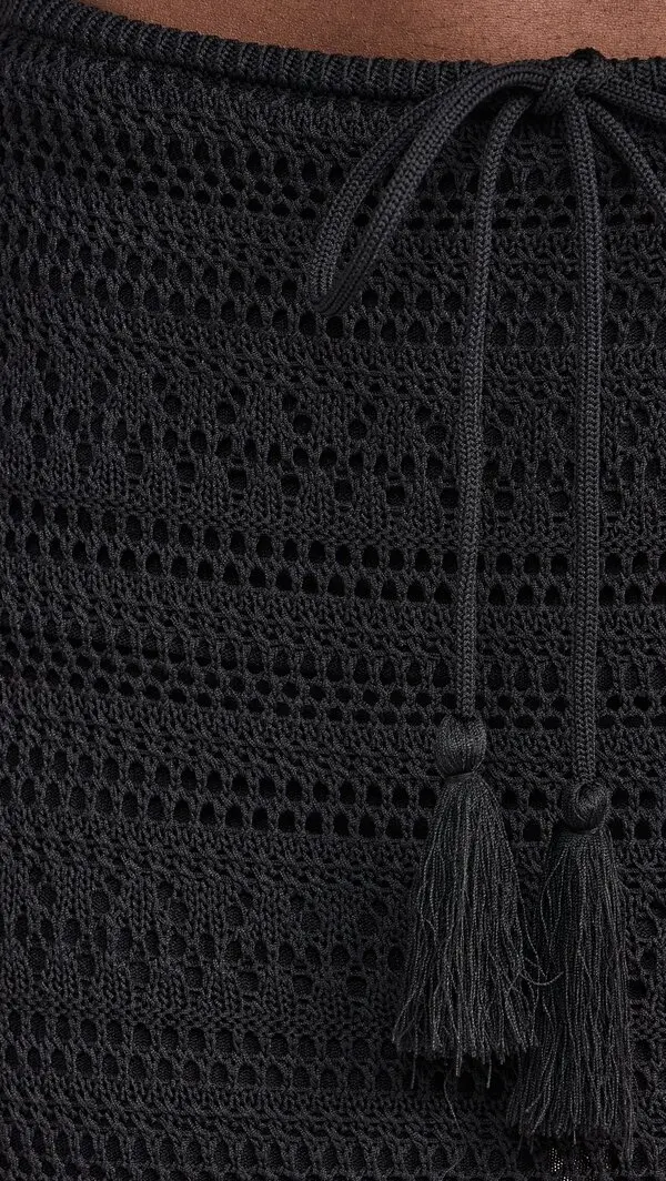 PQ SWIM Crochet Long Skirt