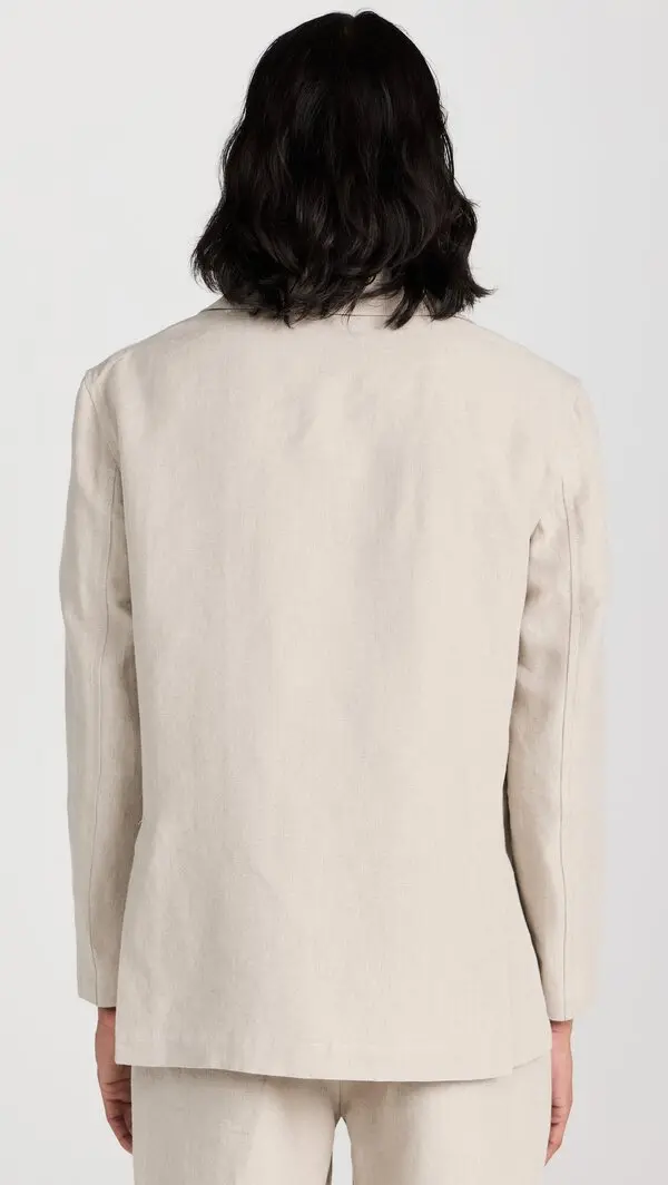 De Bonne Facture Linen Essential Jacket