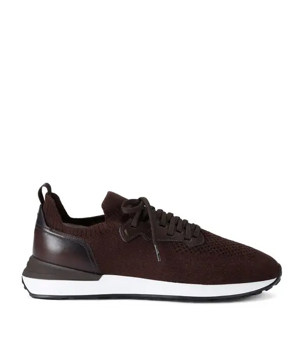 Magnanni Stratus Lyteknit Sneakers - Brown