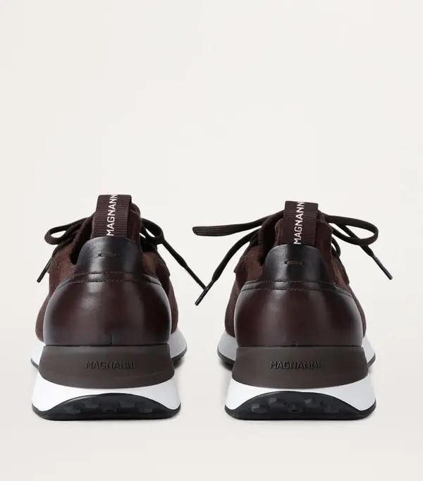 Magnanni Stratus Lyteknit Sneakers - Brown