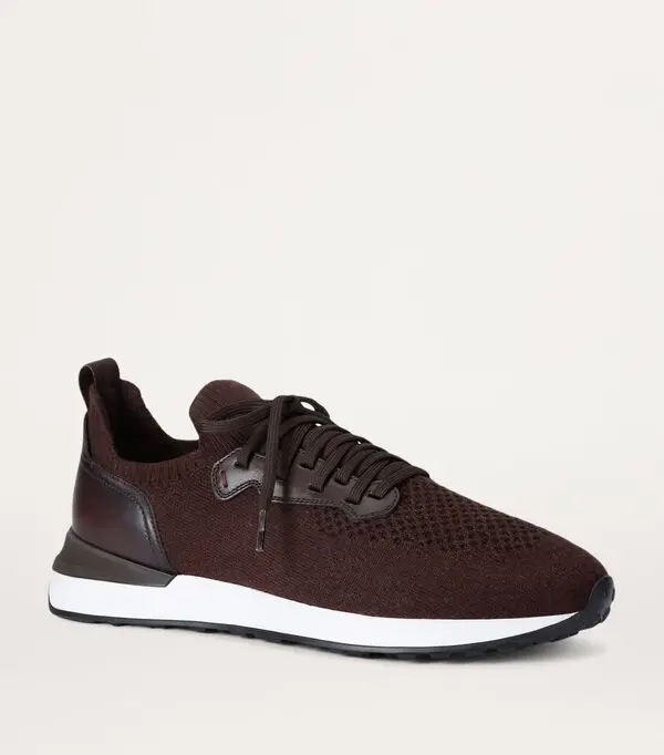 Magnanni Stratus Lyteknit Sneakers - Brown