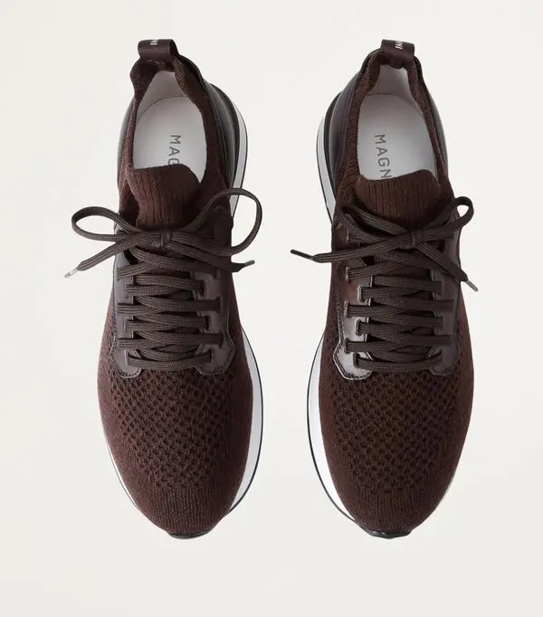 Magnanni Stratus Lyteknit Sneakers - Brown