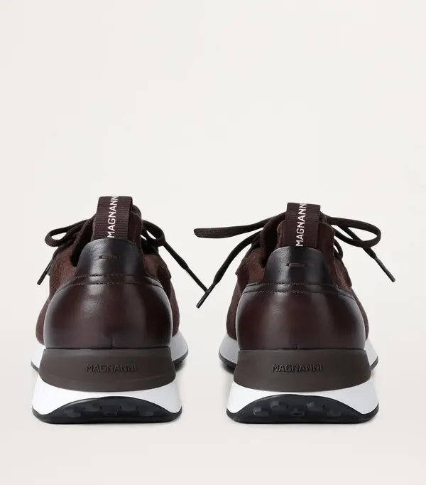 Magnanni Stratus Lyteknit Sneakers - Brown