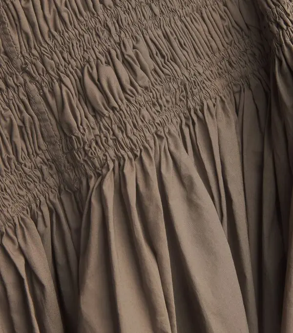 Matteau Shirred Midi Dress