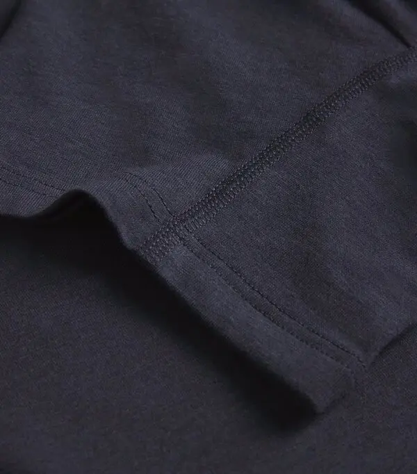 Falke Cotton-blend Daily Climate Control T-shirt - Navy