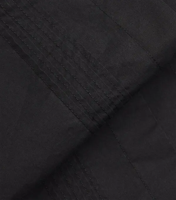 DÔEN Tiered Sebastiane Midi Skirt - Black